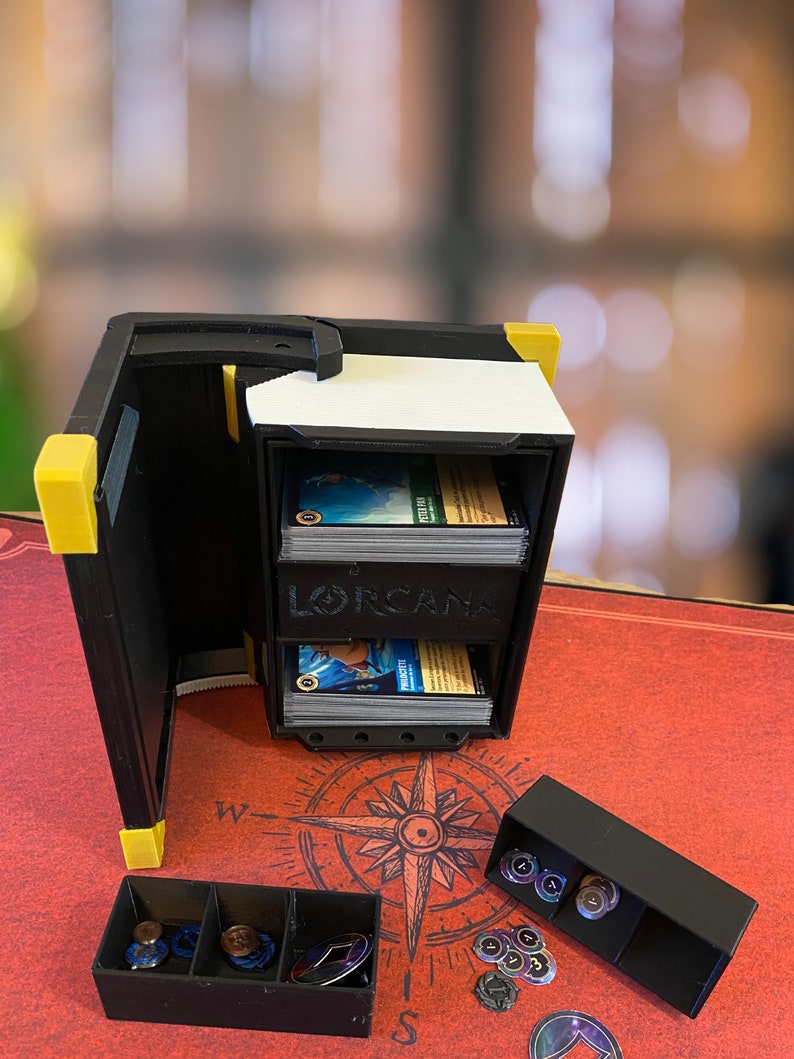 Lorcana Book Box, Lorcana Deck Box, Lorcana Storage, Lorcana League ...