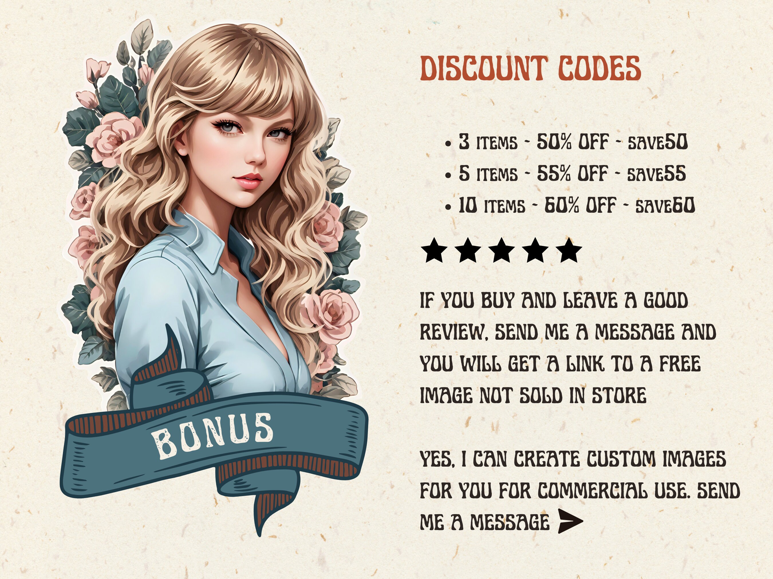 20 Kawaii Taylor Swift Inspired PNG Clipart Swifties Fussy Printable ...