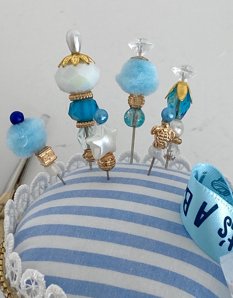 Handmade Baby Boy Teacup Pincushion: Vintage Nursery Decor - Etsy