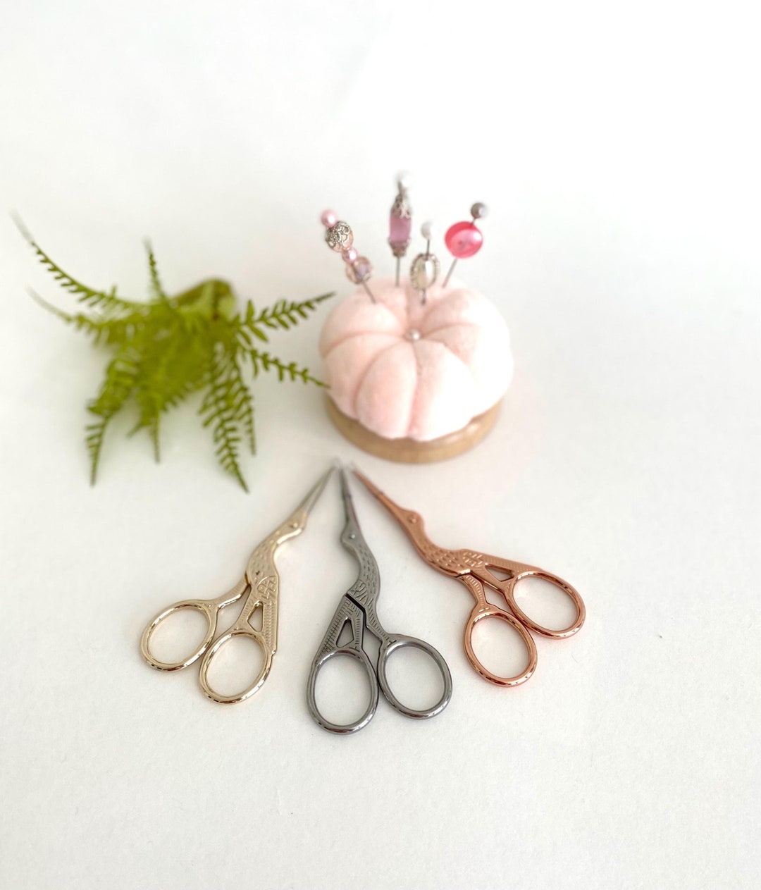 Stork Embroidery Scissors: Vintage Inspired Stainless Steel Crafting ...