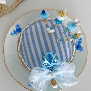 Handmade Baby Boy Teacup Pincushion: Vintage Nursery Decor - Etsy