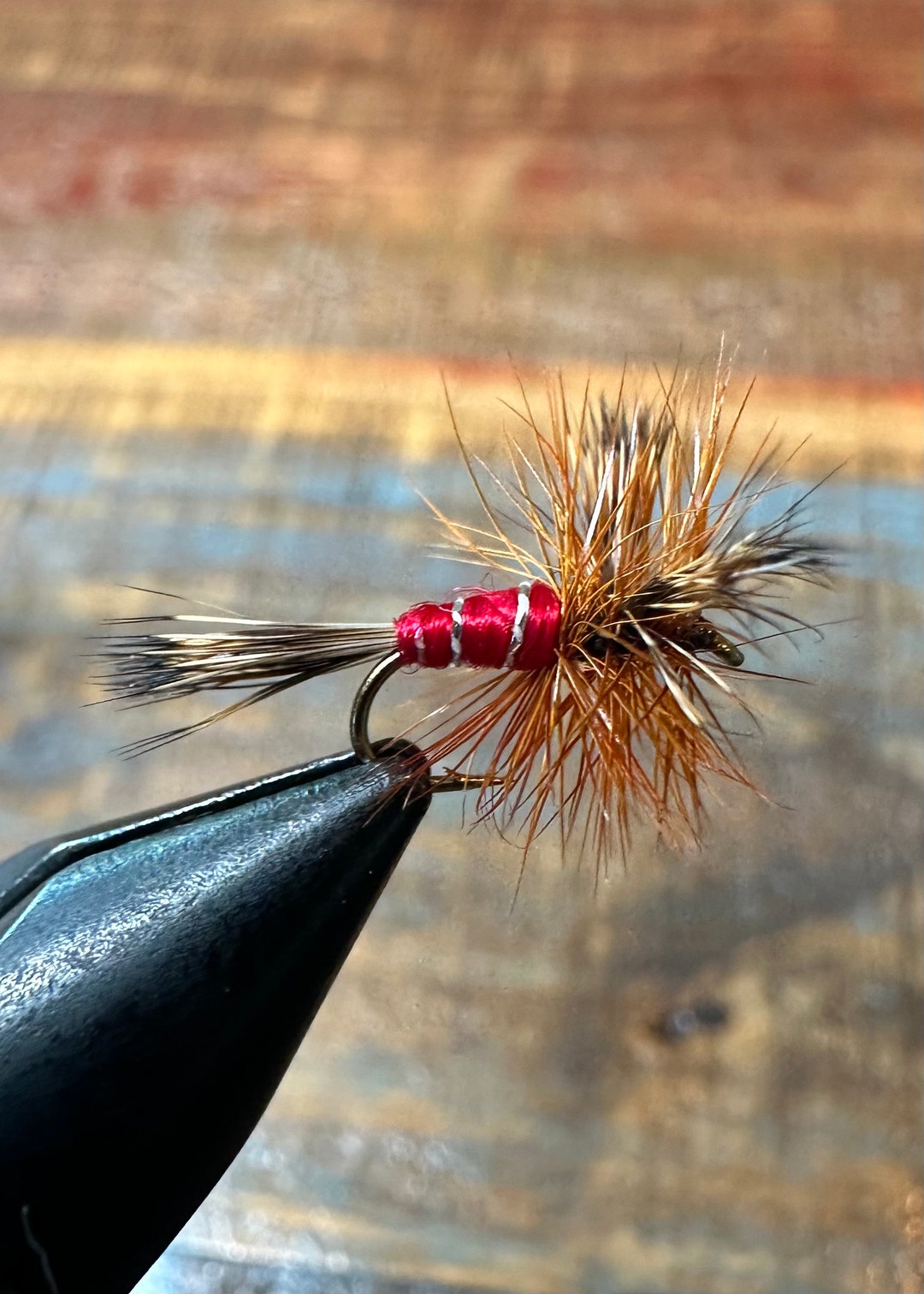 Red Wulff Fly--fly Fishing Flies--hand-tied Flies--fly Fishing--trout ...