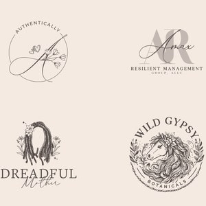Custom Logo Design, Hand Drawn Professional Business Logo, Personal ...