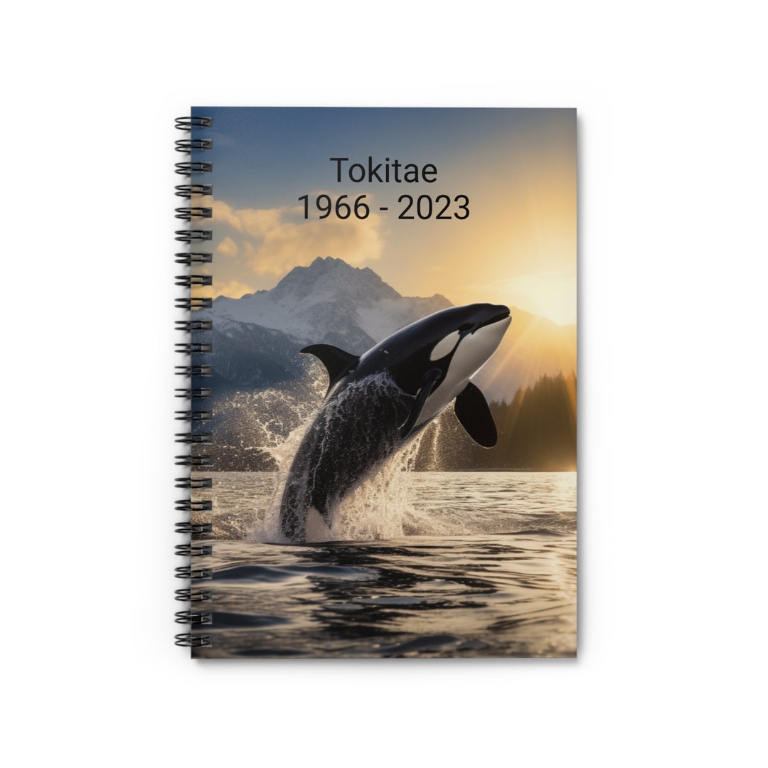 Tokitae Tribute Spiral Notebook - Ruled Line - Etsy