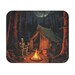 Skeleton Camping Mouse Pad rectangle - Etsy