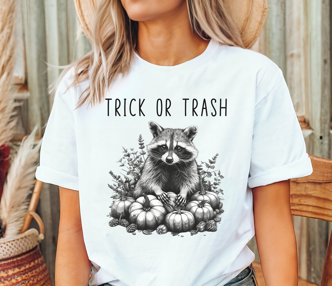 Raccoon Trash Panda T Shirt Gifts, Trailer Trash, My Spirit Animal Has ...