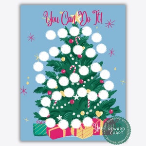 Festive Classroom Reward Chart: Printable Christmas-themed Behavior ...