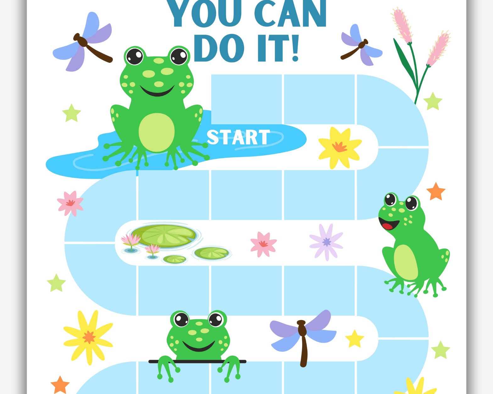 Frog Reward Chart, Reading Reward Chart, Classroom Reward Chart, Adult ...