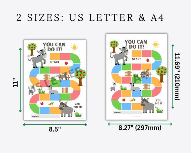 Barnyard Reward Chart, Kids Sticker Chart, Toddler Behavior Chart ...