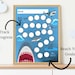 Shark Reward Chart: Kids Behavior & Potty Training (printable Download ...