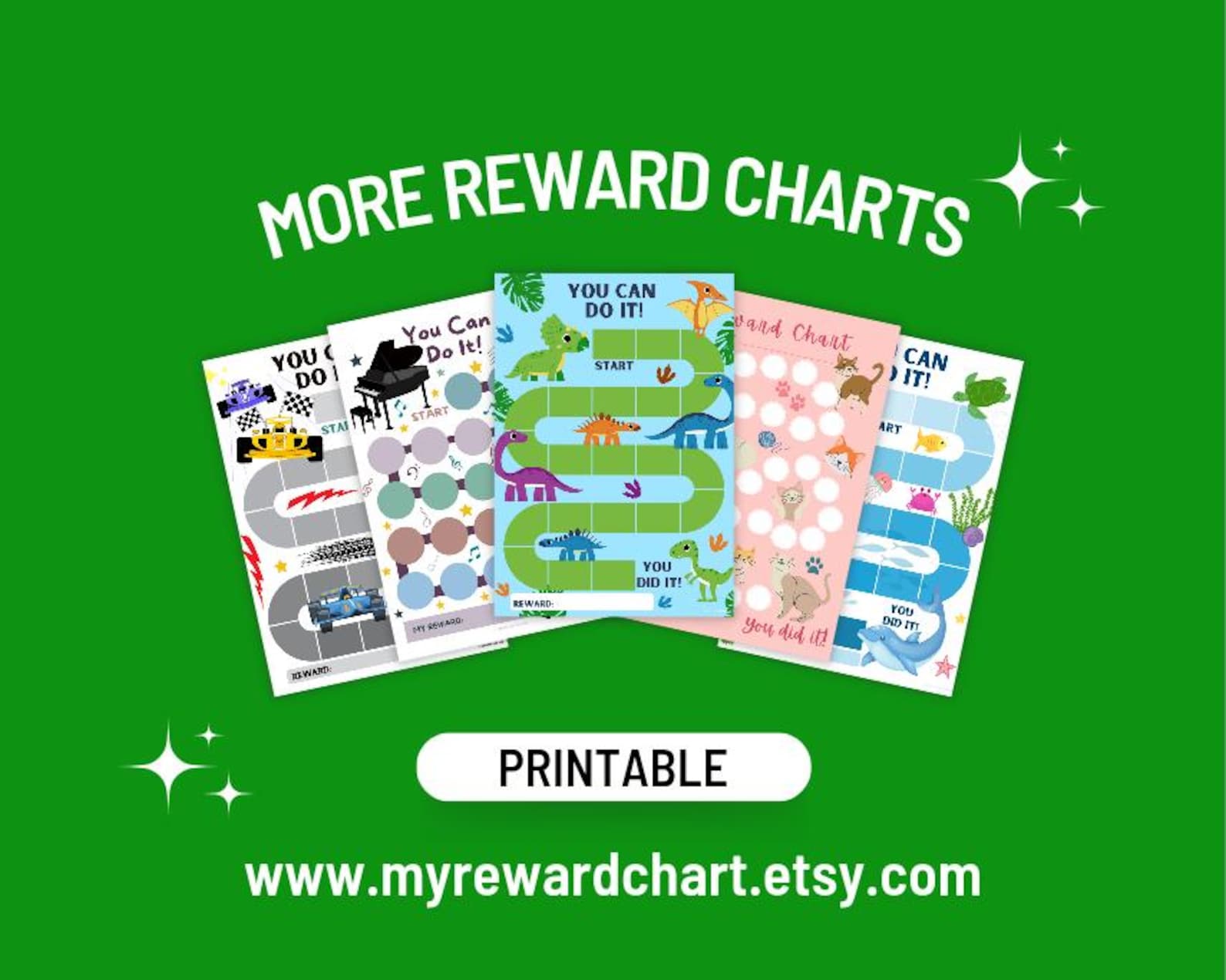 Farm Animal Reward Chart: Kids Printable Behavior Tracker (PDF) - Etsy