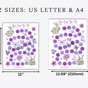 Printable Reward Chart, Easter Reward Chart, Potty Training Chart, Kids ...