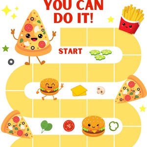 Printable Reward Chart, Pizza Reward Chart, Reward Chart Kids ...