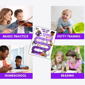 Halloween Cat Reward Chart, Printable Kids Reward Chart, Cat Sticker ...