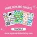 Candy Reward Chart, Girls Reward Chart, Toddler Chore Chart, Potty ...