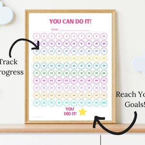 Kids Printable Reading Chart, Reading Reward Chart, Kids Reward Chart ...