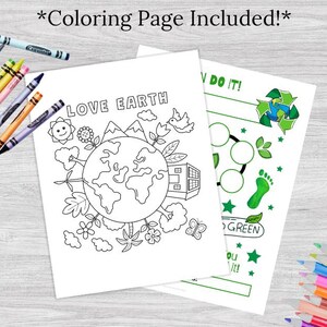 Recycle Reward Chart: Kids Eco Habit Tracker (printable Download) - Etsy