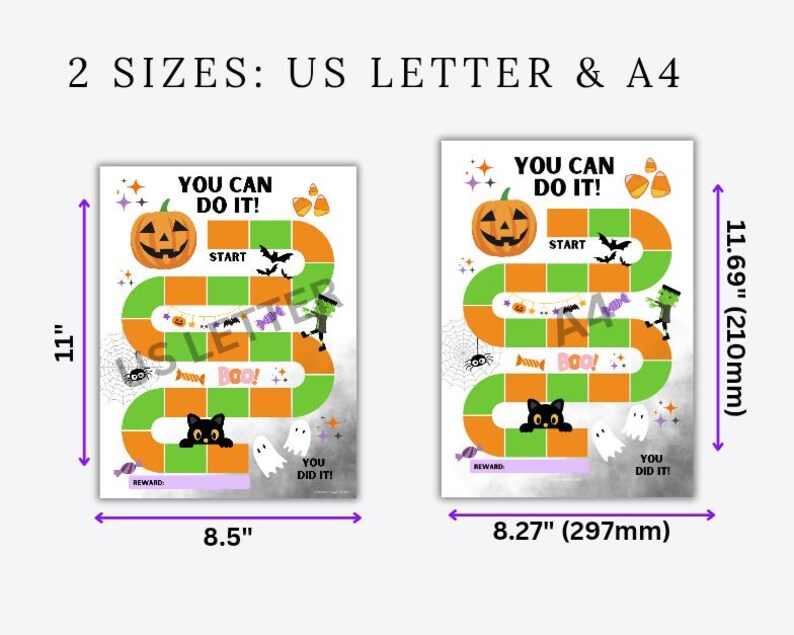 Halloween Reward Chart Printable: Spooky Classroom Behavior Incentive ...