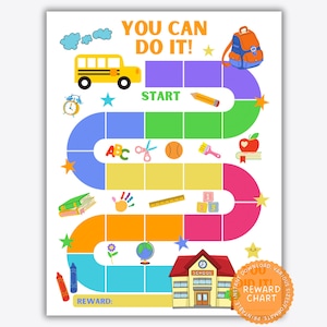 Printable Reward Chart Kids, Toddler Preschool, Classroom Management ...