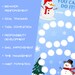 Reward Chart Kid Printable, Snowman Sticker Chart, Winter Reward Chart ...