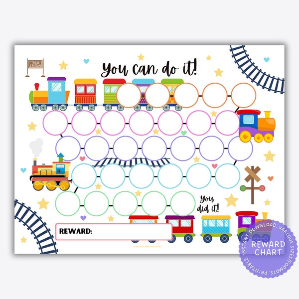 Train Sticker - Etsy