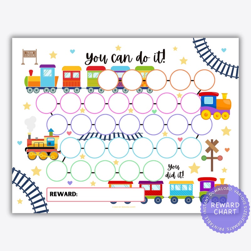 Train Sticker - Etsy