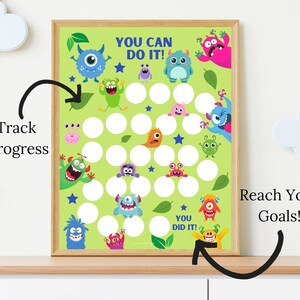Sticker Chart Bundle, Boy Reward Chart Printable, Kids Reward Chart ...