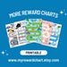 Hockey Reward Chart: Kids Goal Setting, Behavior Tracker (digital ...