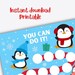Christmas Penguin Reward Chart: Toddler Potty Training, School ...