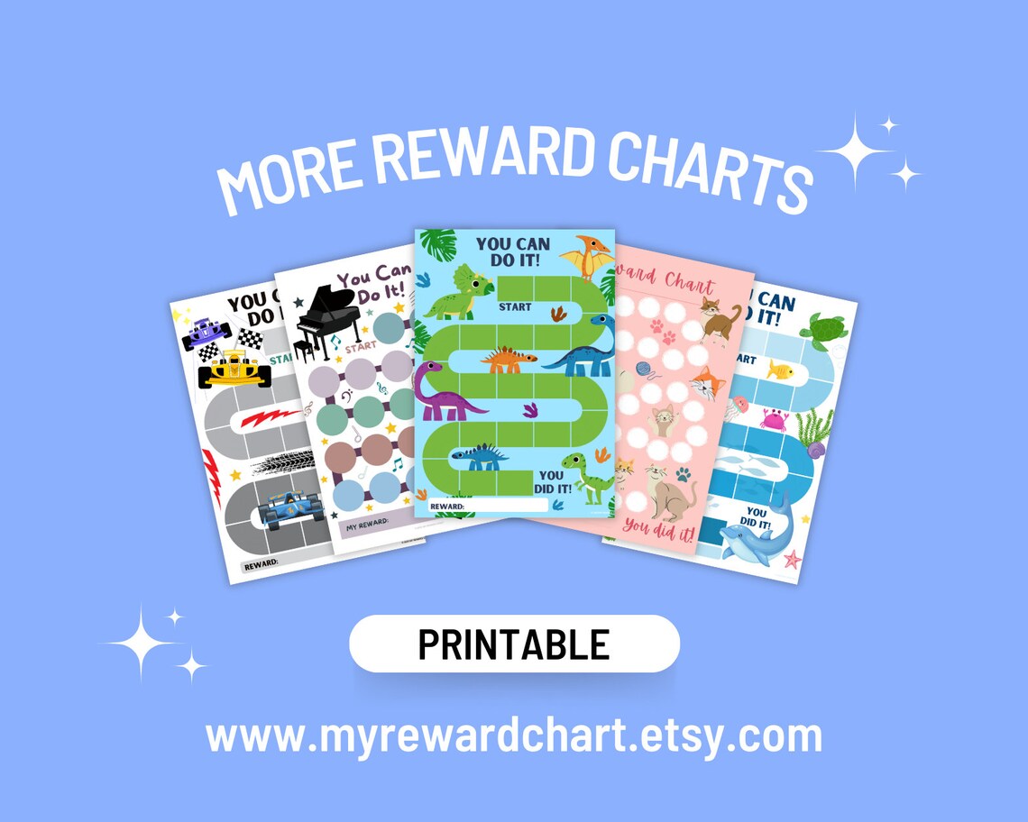 Sleep Reward Chart, Goodnight Reward Chart for Toddlers, Toddler ...