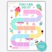 Ice Cream Reward Chart, Behavior Chart, Sticker Chart, Potty Training ...