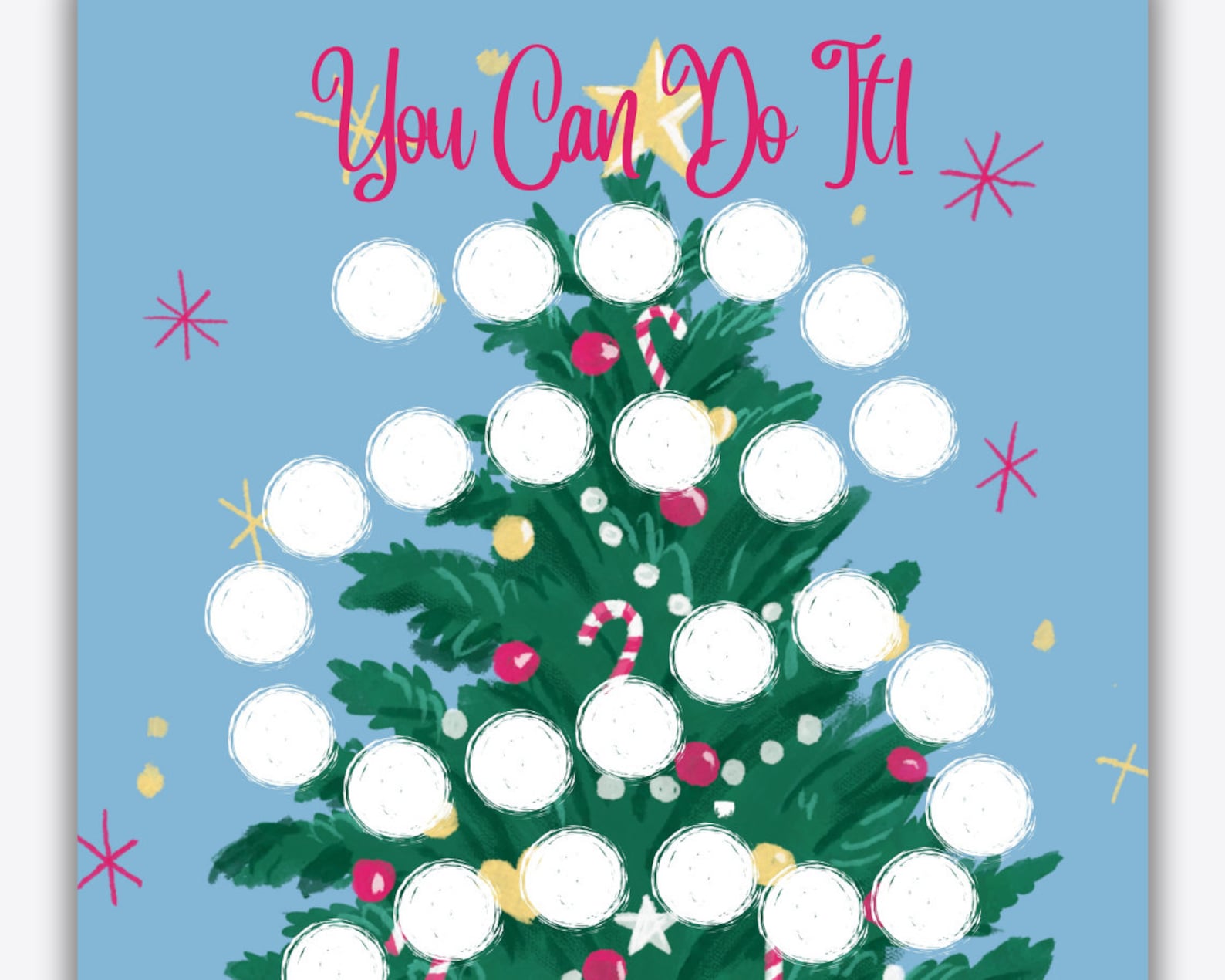 Printable Christmas Reward Chart for Classroom, Printable Reward Chart ...