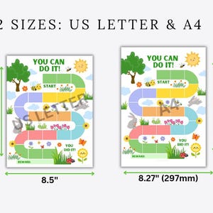 Summer Nature Reward Chart, Kids Sticker Chart, Behavior Chart ...