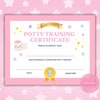 Editable Potty Training Award Certificate, Potty Training Award ...
