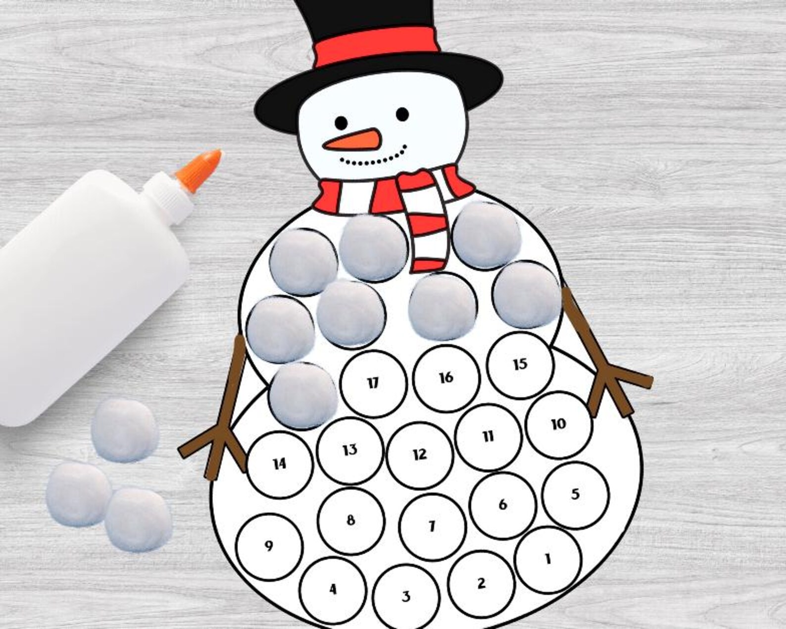 Printable Christmas Countdown, Snowman Reward Chart, Snowman Sticker ...