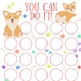 Corgi Kids Reward Chart: Potty Training, Chores (printable) - Etsy UK