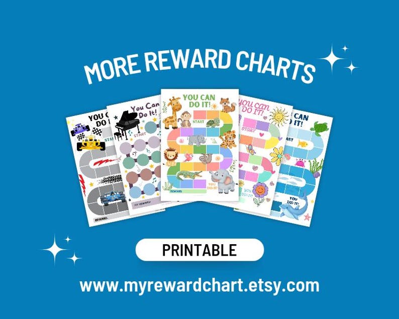 Under the Sea Behavior Chart: Ocean Animal Reward System (PDF) - Etsy