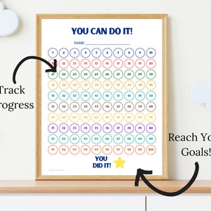 Kids Printable Reading Chart, Reading Reward Chart, Kids Reward Chart ...