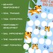Tiger Sticker Chart Printable, Tiger Reward Chart, Wild Animal Potty ...