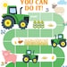 Printable Tractor Reward Chart, Potty Training Chart, Sticker Chart ...