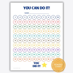 Kids Printable Reading Chart, Reading Reward Chart, Kids Reward Chart ...