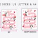 Printable Valentine Reward Chart, Kids Reward Chart, Potty Training ...