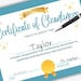 Clean Room Award, Cleanliness Certificate, Tidy Room Award, Kids ...