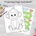 Monkey Reward Chart, Kids Printable Reward Chart, Potty Training Chart ...