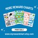 Printable Music Reward Chart, Music Practice Chart, Kids Reward Chart ...