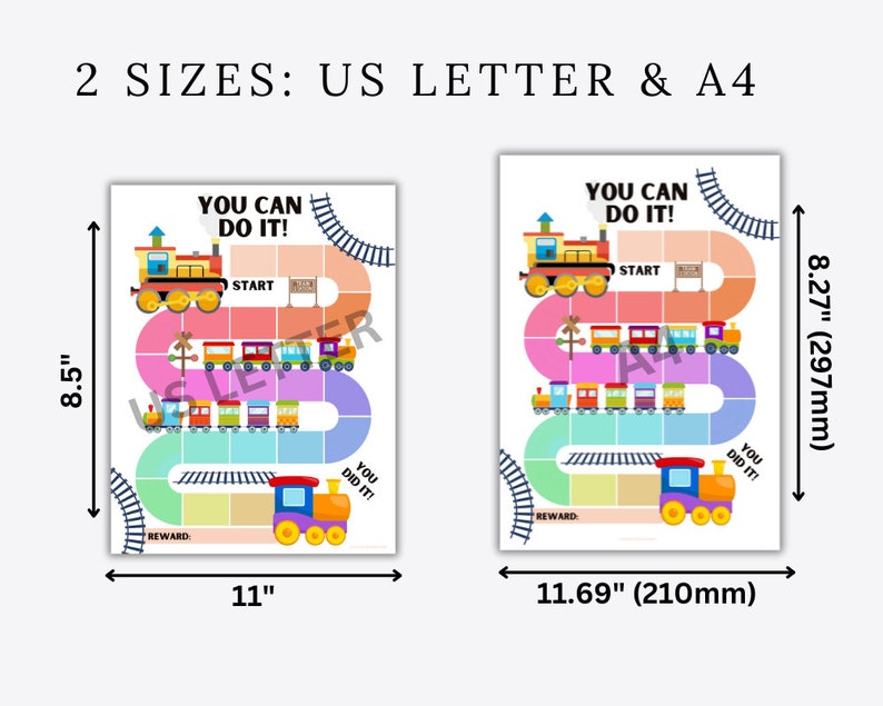 Train Reward Chart, Behavior Charts for the Home, Reward Chart Kids ...