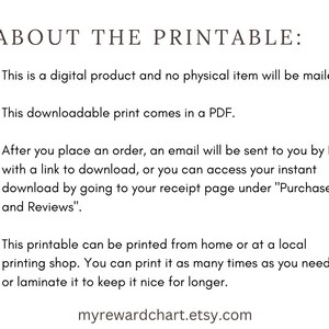 5 Easter Reward Chart Bundle Bunny Potty Training Chart - Etsy