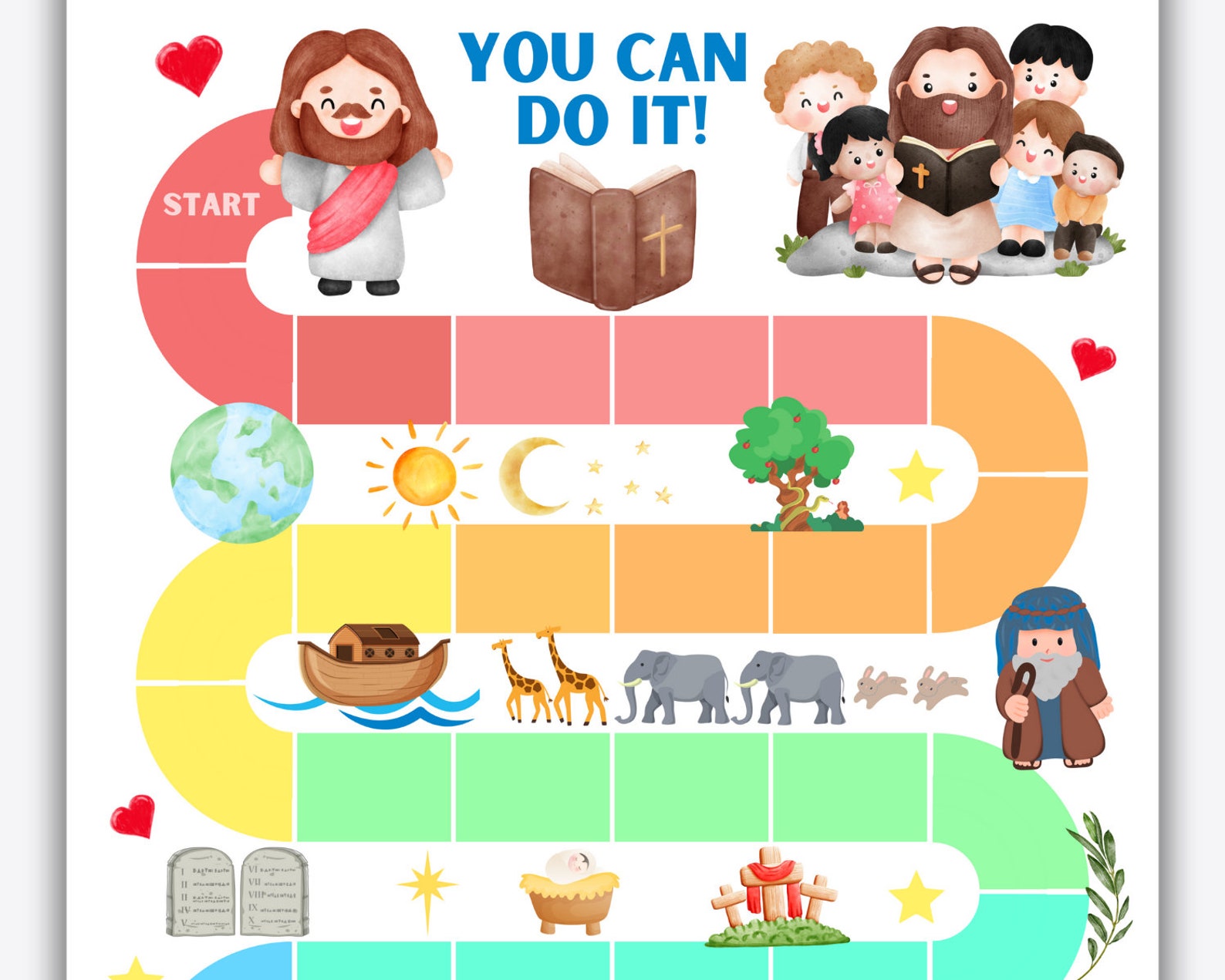 Jesus Reward Chart, Kids Reward Chart, Bible Theme Classroom, Preschool ...