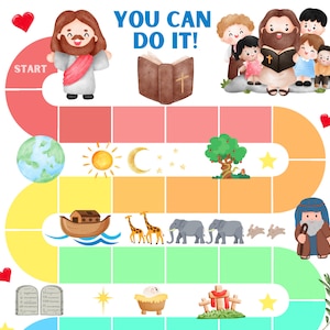 Jesus Reward Chart, Kids Reward Chart, Bible Theme Classroom, Preschool ...
