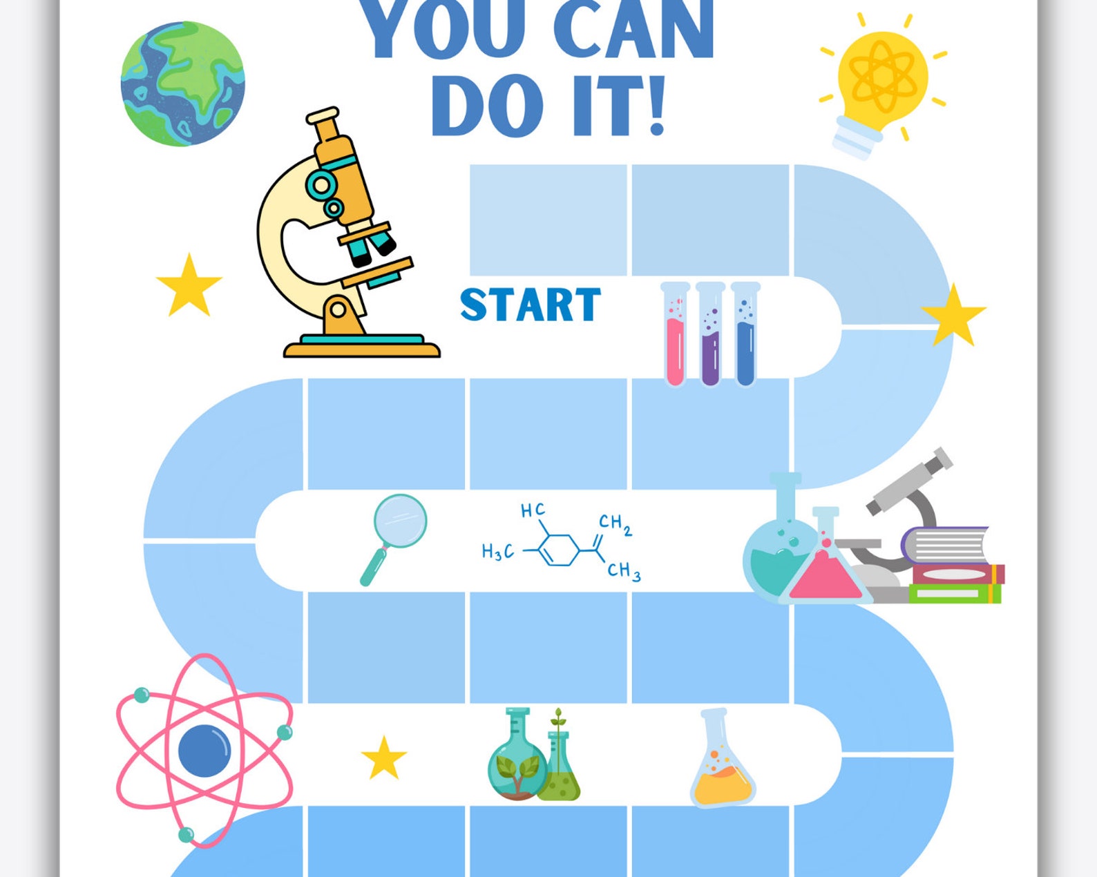 Kids Science Reward Chart, School Sticker Chart, Classroom Behavior ...